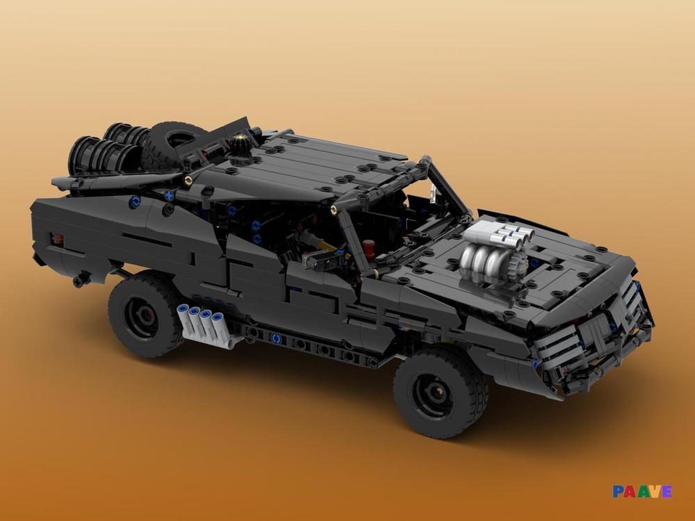 LEGO MOC-240304 Mad Max Interceptor by paave | Rebrickable - Build with ...