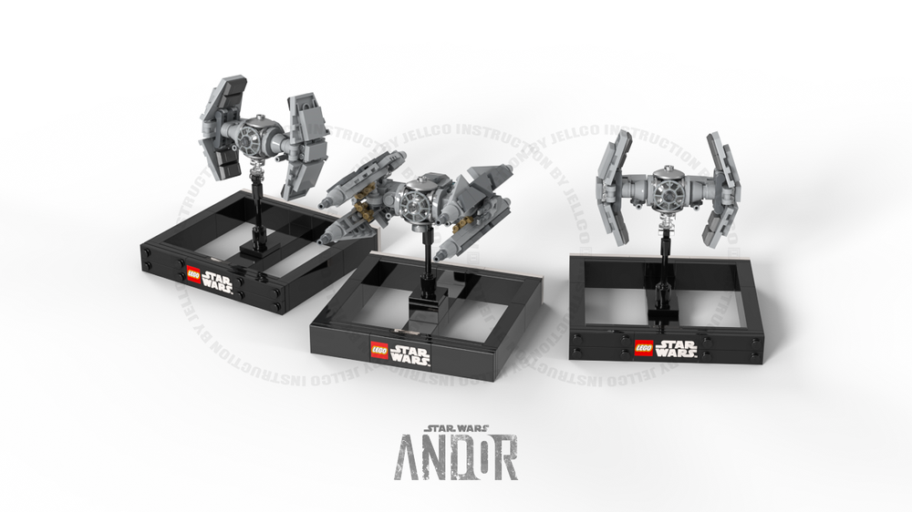 LEGO MOC-240311 Micro Imperial Starfighters PART IV : Experimental ...