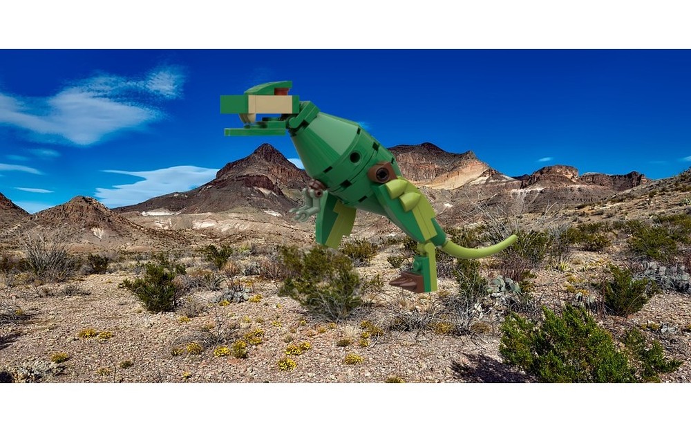 LEGO MOC Nano T-Rex by LegoOri | Rebrickable - Build with LEGO