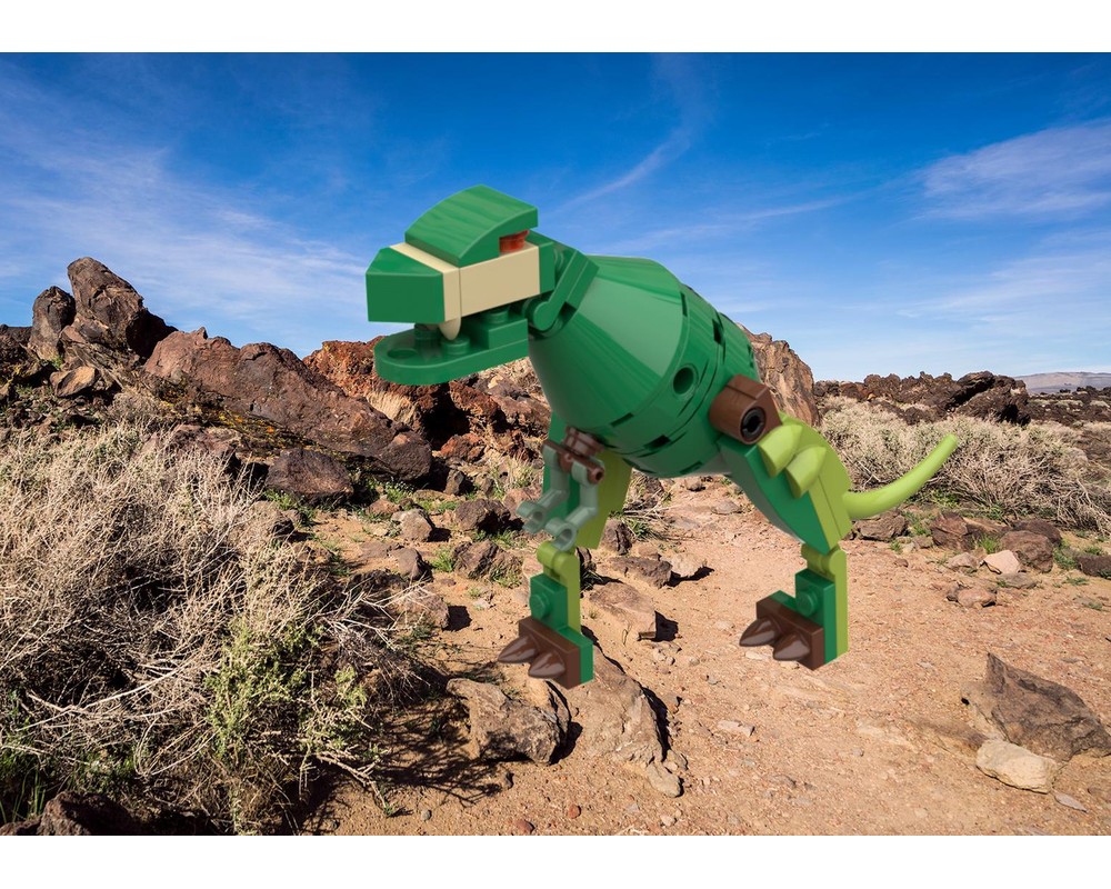 LEGO MOC Nano T-Rex by LegoOri | Rebrickable - Build with LEGO