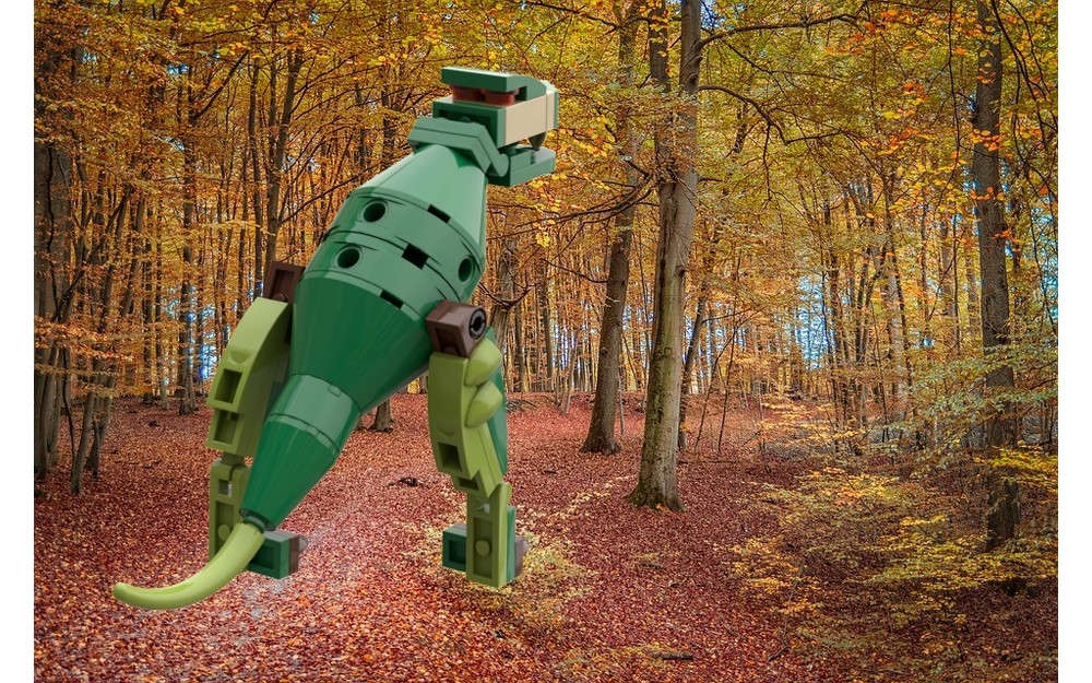 LEGO MOC Nano T-Rex by LegoOri | Rebrickable - Build with LEGO