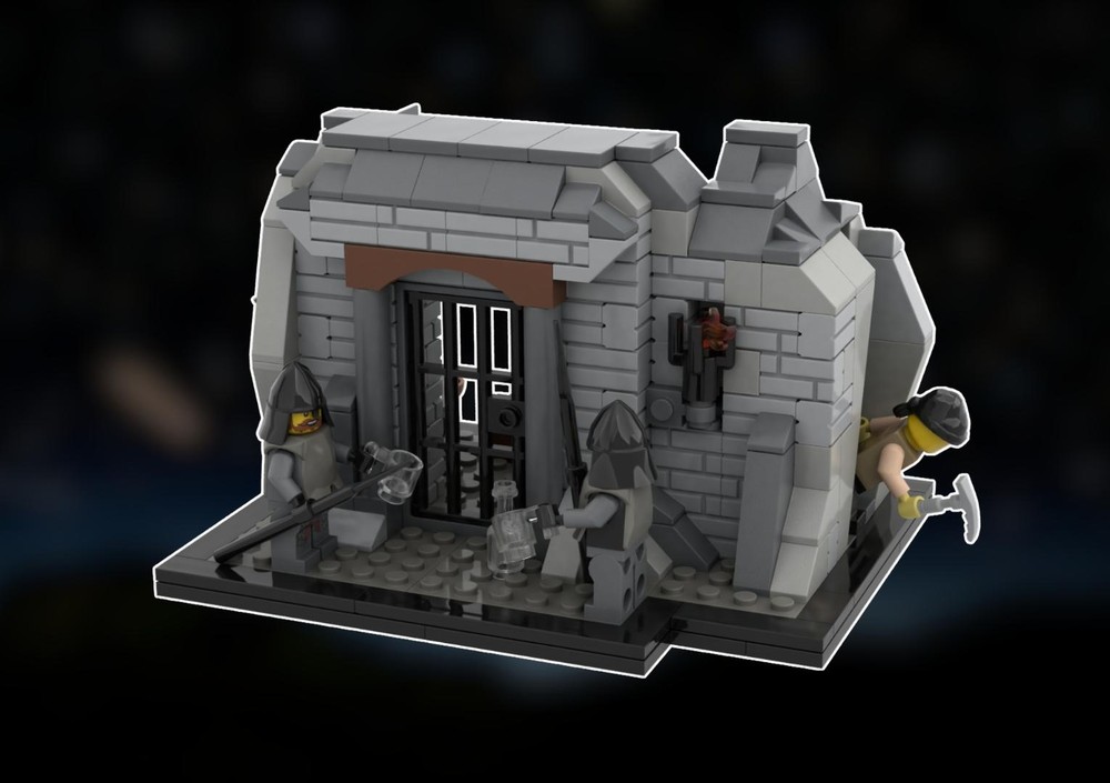 LEGO MOC-240320 Windy Prison by BrickNstories (Théo) | Rebrickable ...