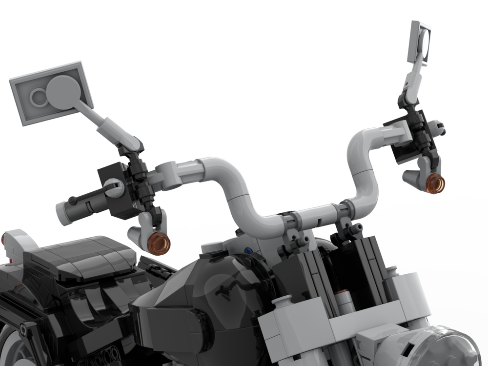 LEGO MOC-240322 Harley-Davidson Custom by Your Brick Guy | Rebrickable ...