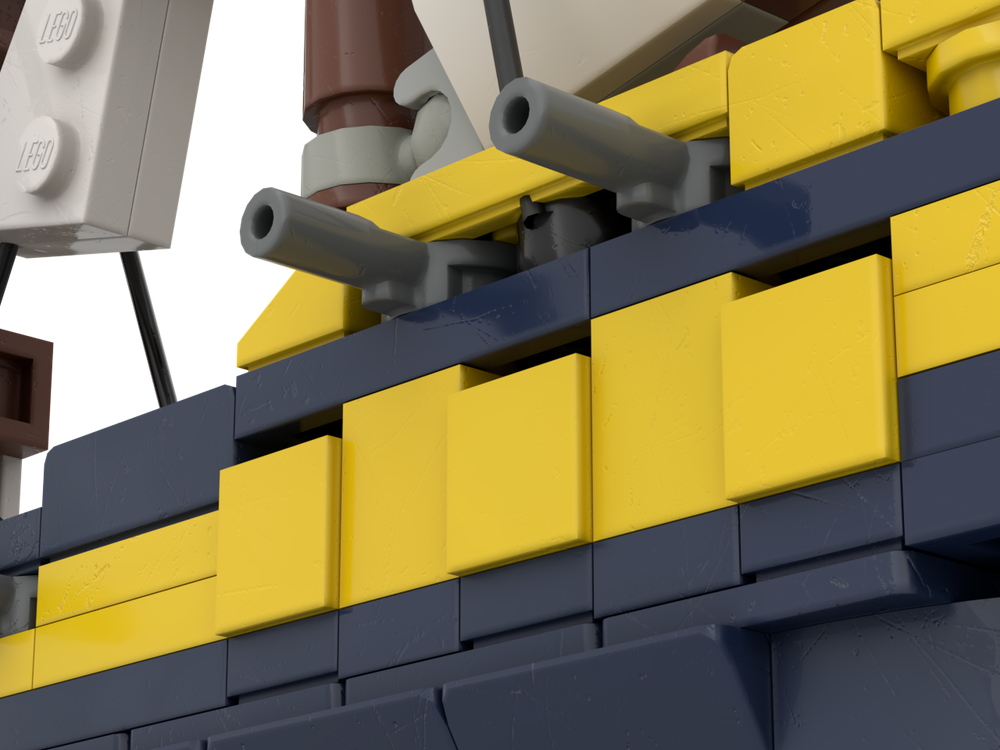 LEGO MOC-240330 HMS Interceptor by Sparrow11 | Rebrickable - Build with ...