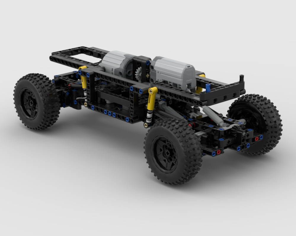 LEGO MOC-240364 Simple Crawler chassis by GJTechnic25 | Rebrickable ...