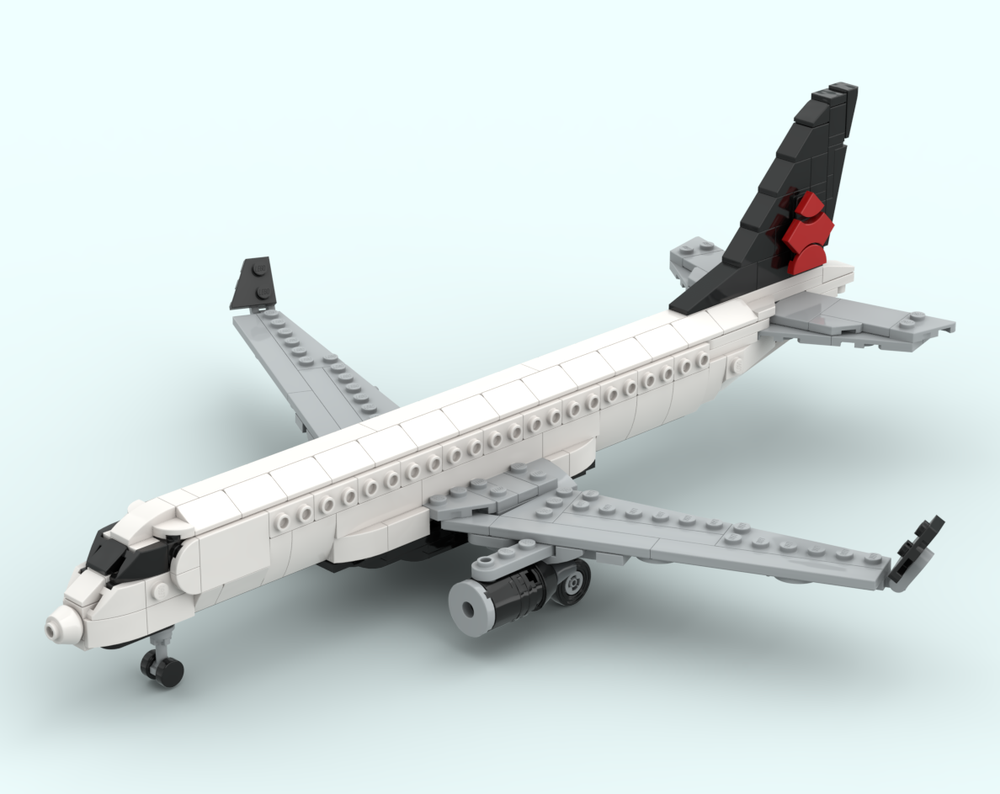 LEGO MOC-240379 Embraer E175-E1 - Air Canada Jazz Livery by boudjeml ...