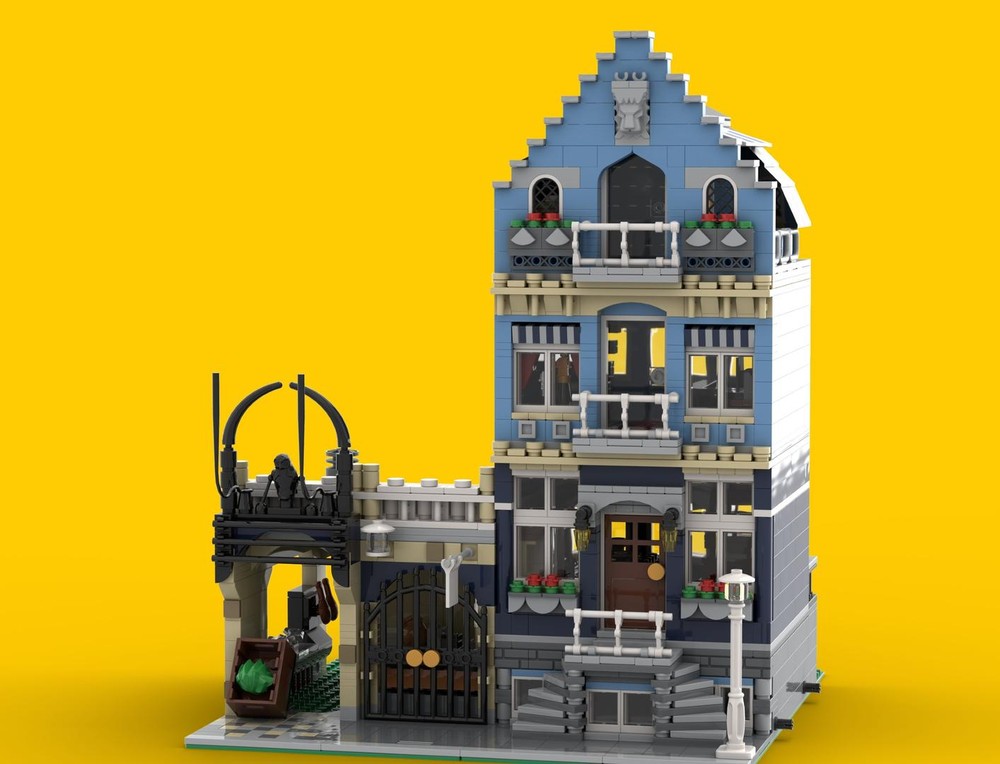 LEGO MOC Market Street Redux by BigJakes | Rebrickable - Build with LEGO