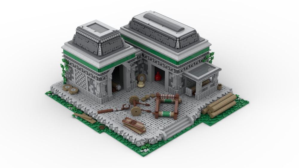 LEGO MOC-240388 Age of Empires - Siege Workshop (Native American) by ...