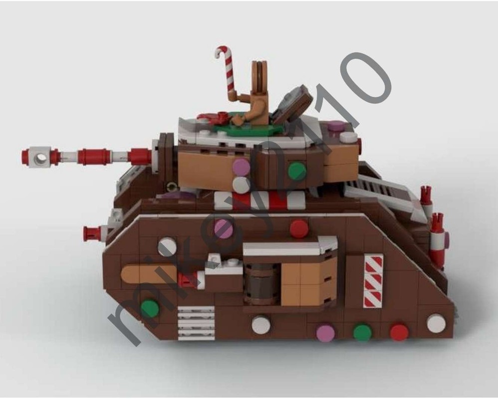 LEGO MOC Gingerbread Leman Russ by mikey2110 | Rebrickable - Build with LEGO
