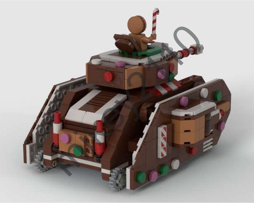 LEGO MOC Gingerbread Leman Russ by mikey2110 | Rebrickable - Build with ...