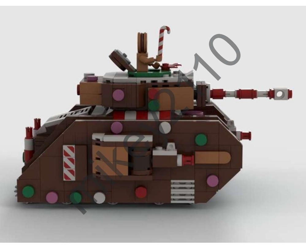 LEGO MOC Gingerbread Leman Russ by mikey2110 | Rebrickable - Build with ...