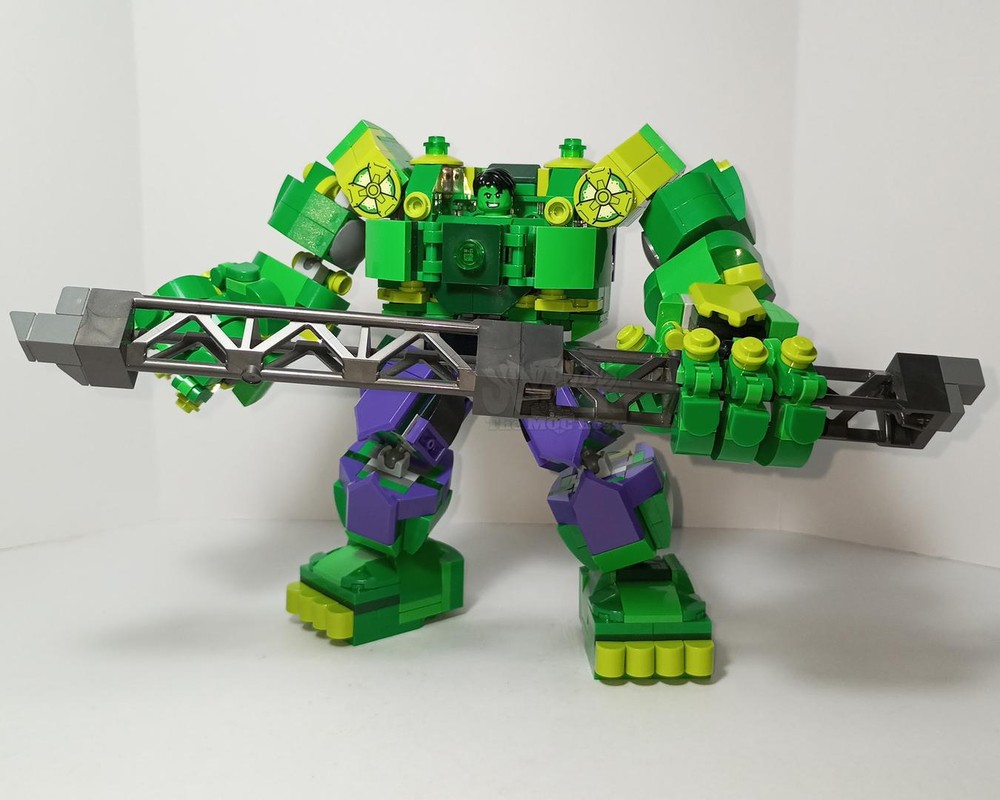 LEGO MOC-240399 Hulk Mech Armor Upgrade by Vintend0 | Rebrickable ...