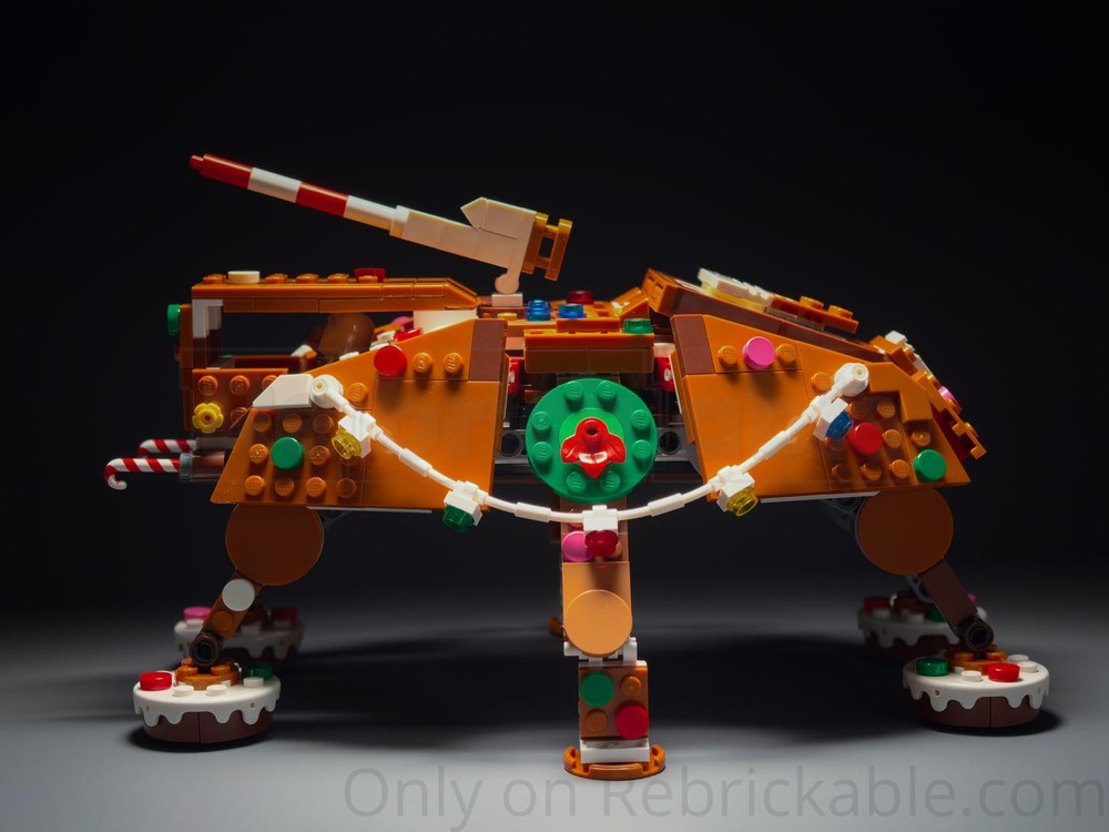 LEGO MOC Gingerbread AT-TE (40806 Alternate Build) by nopingrid_lego ...