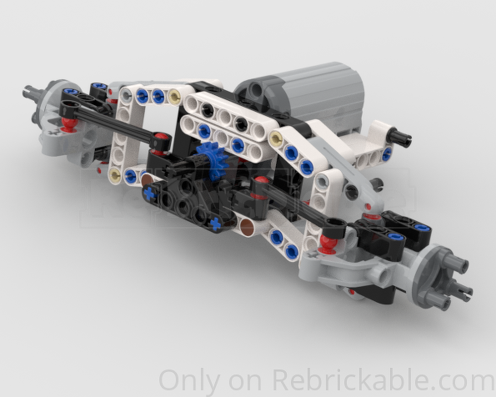LEGO MOC Front Chassis (With Trophy Truck-like-Suspension by GEARS for ...