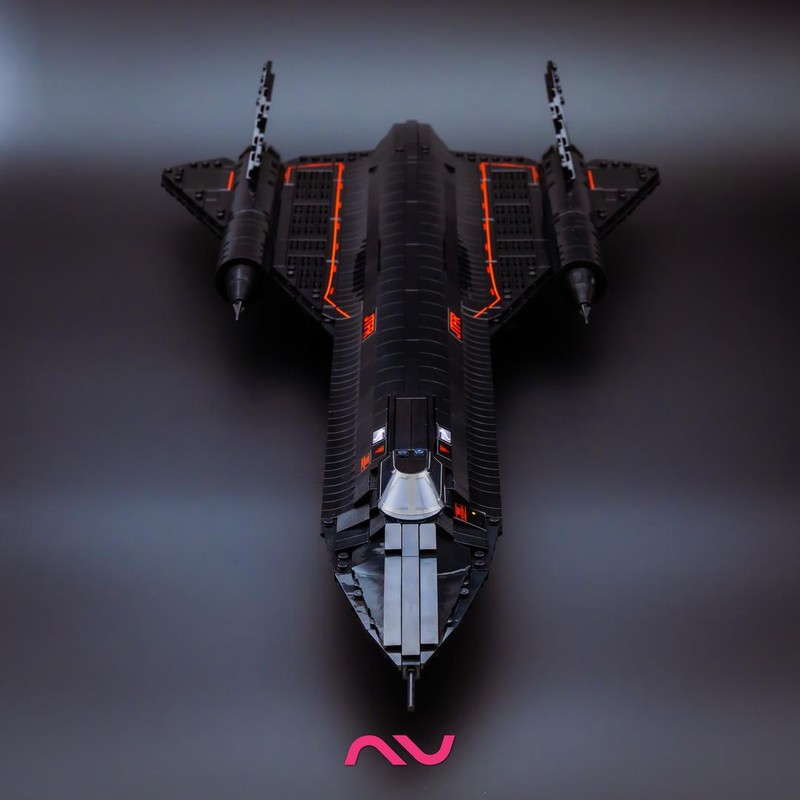 LEGO MOC Lockheed SR-71 Blackbird (Jetfire) by NV Carmocs | Rebrickable ...