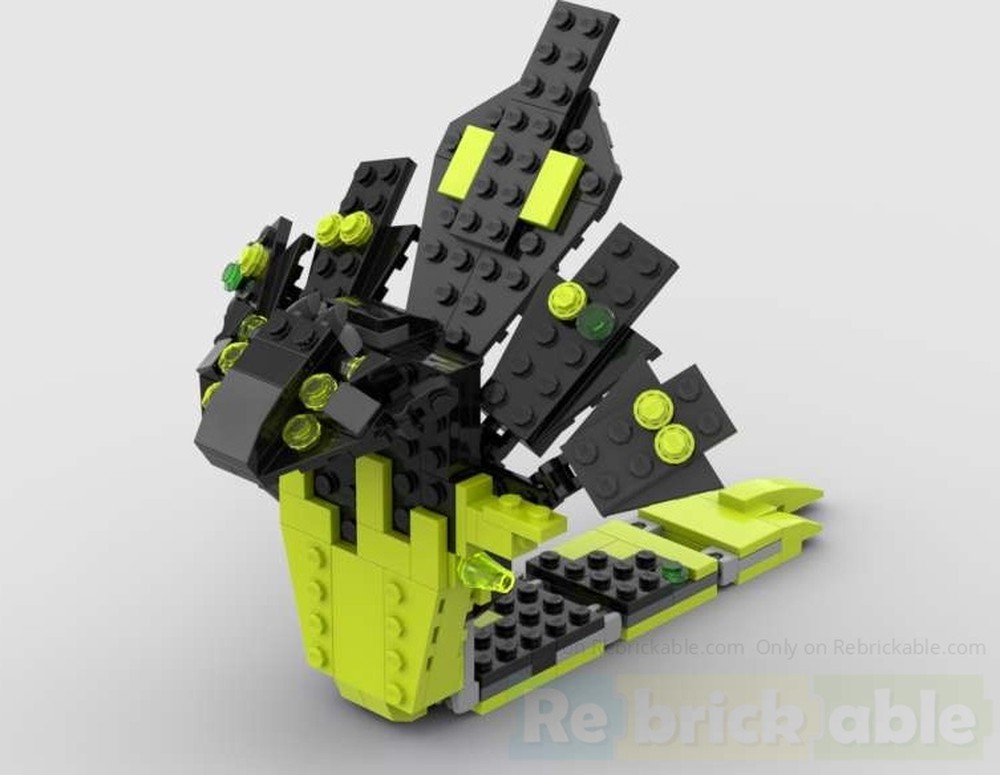 LEGO MOC-240415 Zygarde 50% Forme by FLDragon1 | Rebrickable - Build ...