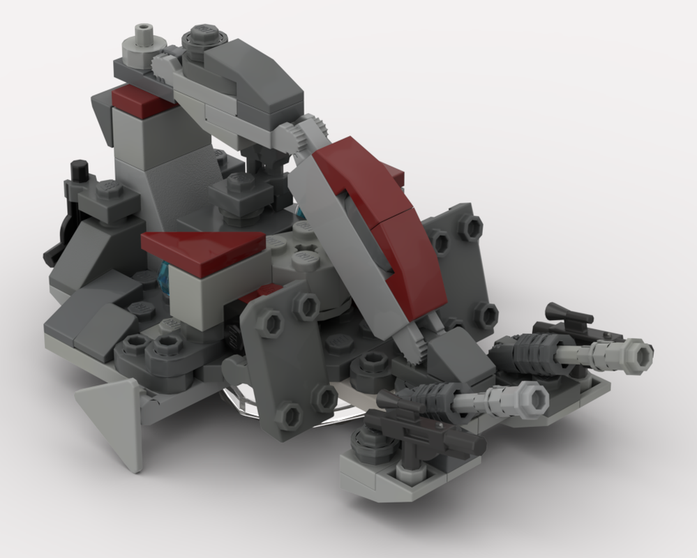 LEGO MOC-240421 Swamp Speeder 75372 Alternative Build by MMBricks9 ...