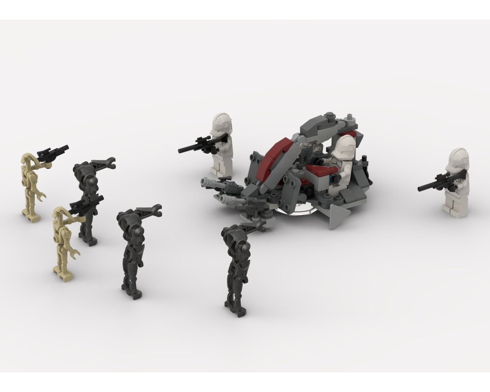 LEGO MOC-240421 Swamp Speeder 75372 Alternative Build by MMBricks9 ...