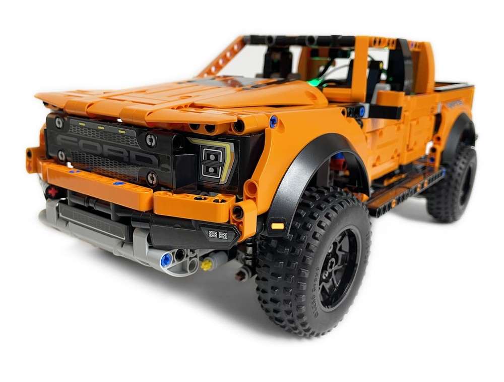 LEGO MOC 42126 Ford F-150 Raptor RC MOD for Powered Up Motors by otrans ...