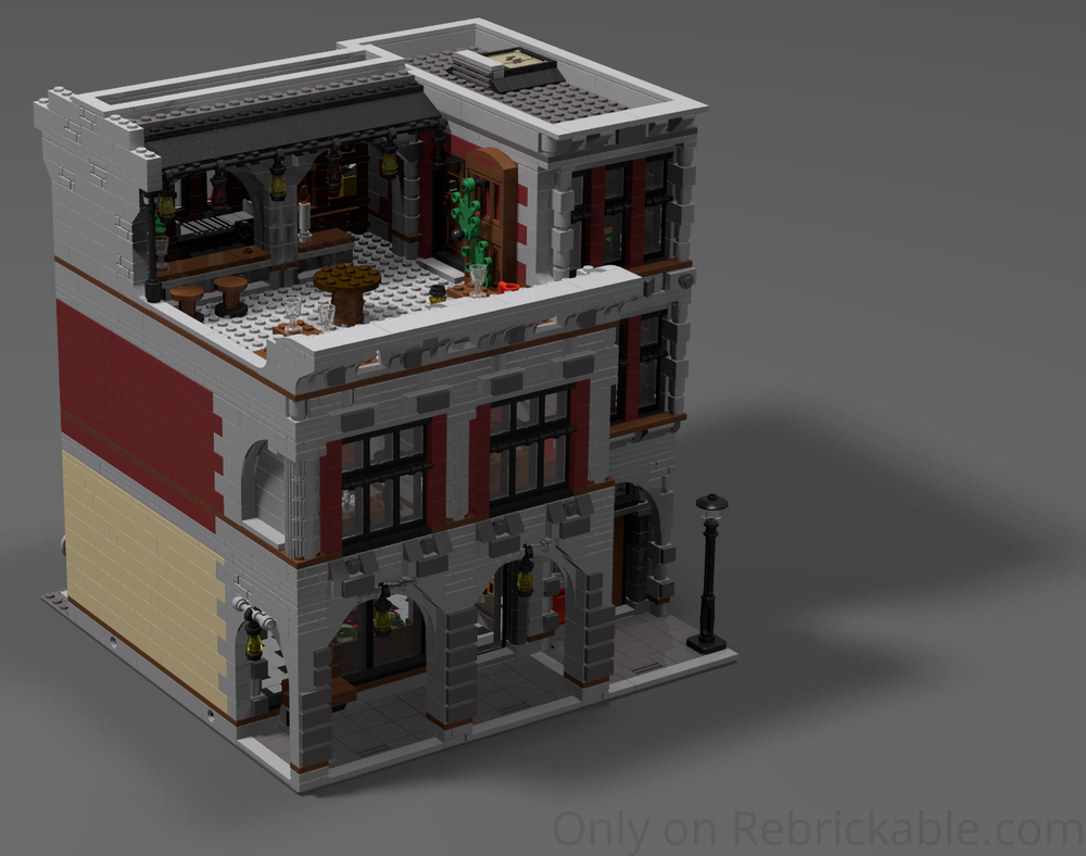 LEGO MOC-240440 Lego City Downtown Store by Adnyc | Rebrickable - Build ...