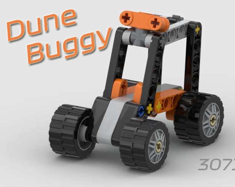 LEGO MOC 30710 Dune buggy by dLegooo | Rebrickable - Build with LEGO