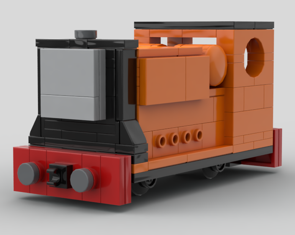 LEGO MOC Rusty The Little Diesel | Narrow Gauge MOC by Lego Island of ...
