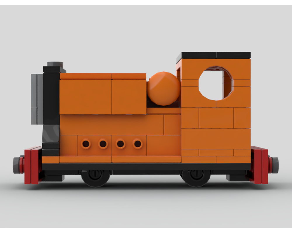 LEGO MOC Rusty The Little Diesel | Narrow Gauge MOC by Lego Island of ...