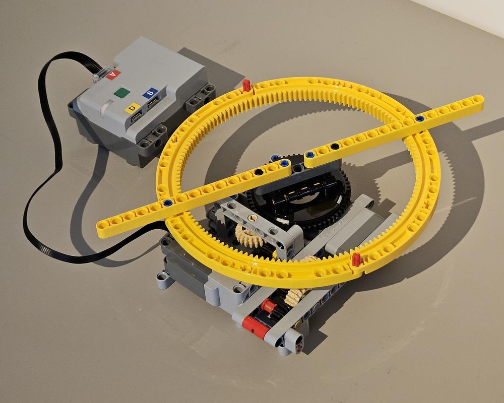 LEGO MOC Customizable PoweredUp Turntable by pbackx | Rebrickable ...