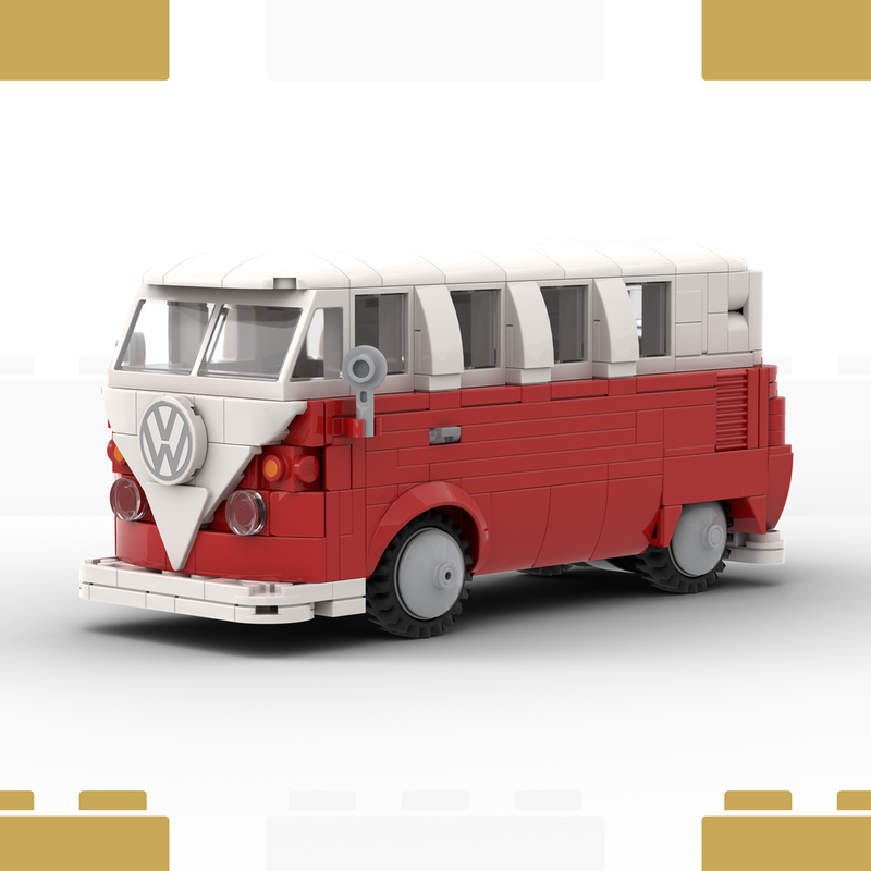 LEGO MOC-240515 Volkswagen T1 by Brick-My-Ride | Rebrickable - Build ...