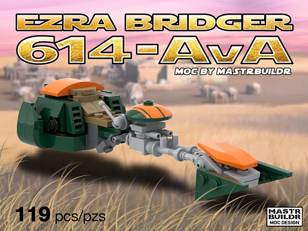 LEGO MOC Ezra Bridger 614-AvA by mastrbuildr | Rebrickable - Build with ...