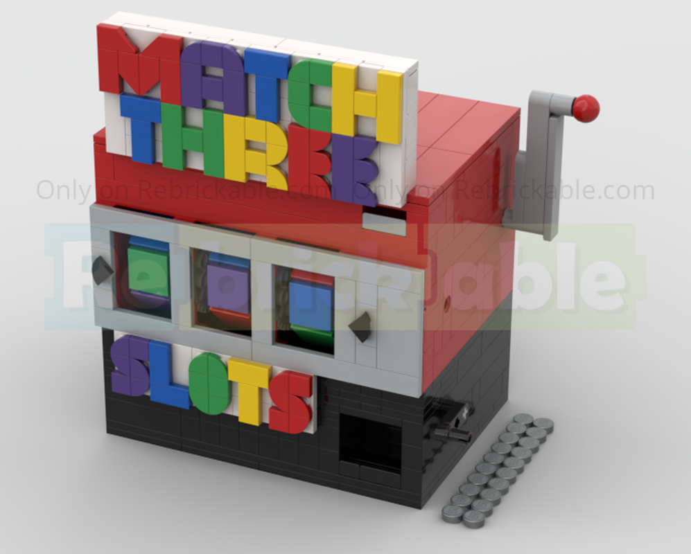 LEGO MOC Lego Working Slot Machine by Andy Ps Bricks | Rebrickable ...