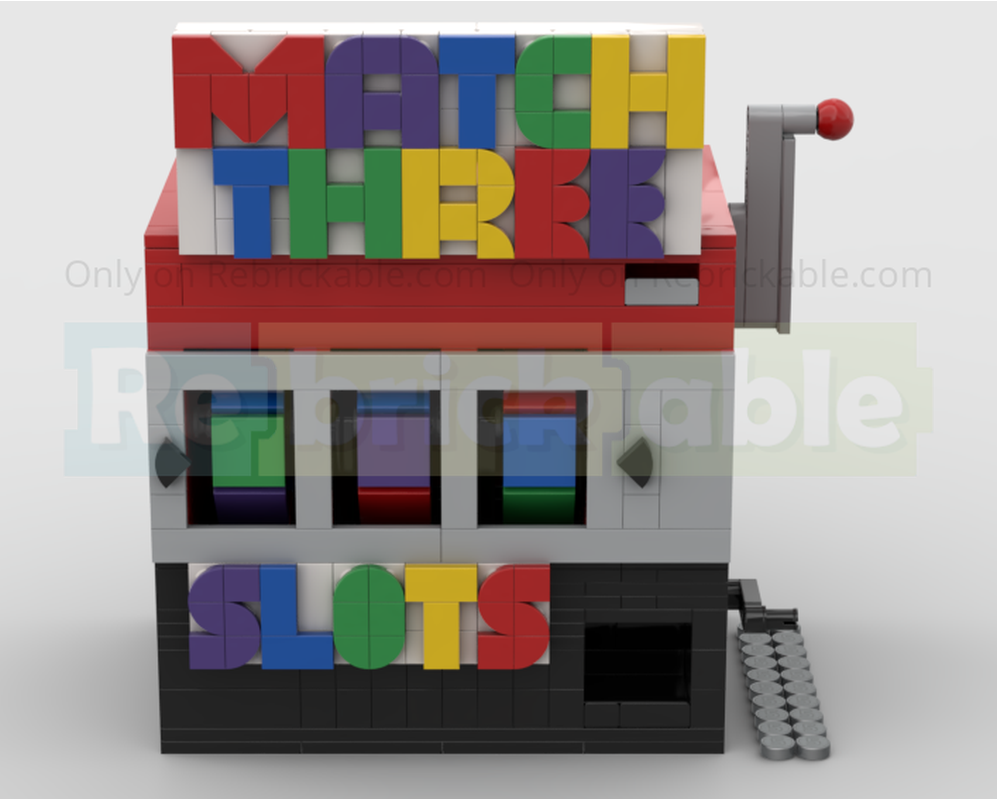 LEGO MOC Lego Working Slot Machine by Andy Ps Bricks | Rebrickable ...