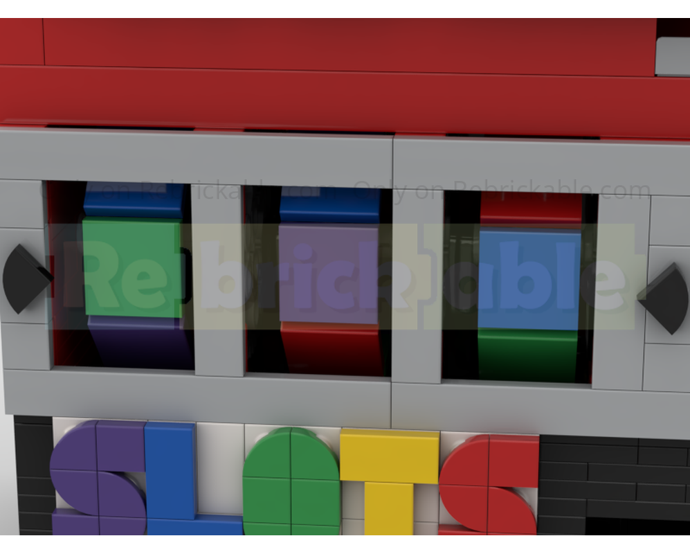 LEGO MOC Lego Working Slot Machine by Andy Ps Bricks | Rebrickable ...