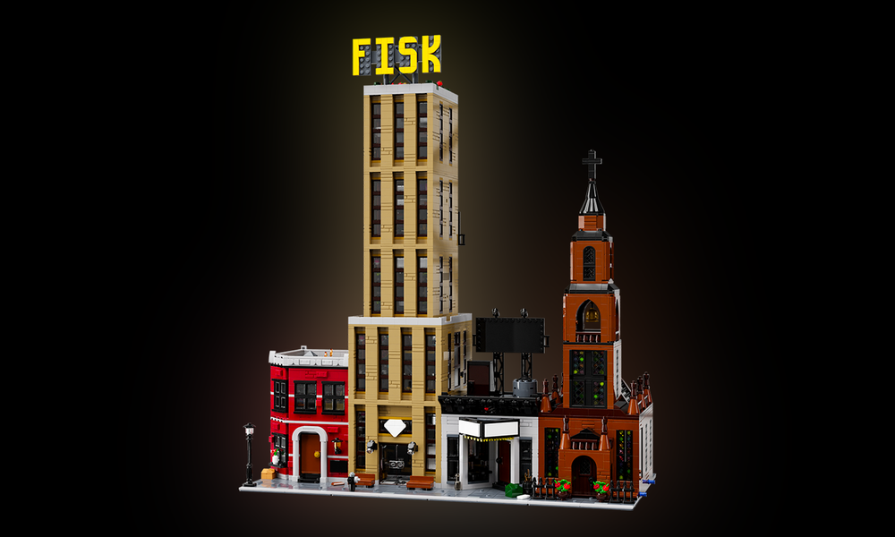 LEGO MOC-240550 LEGO Marvel Daredevil: Hell's Kitchen Modular by ...
