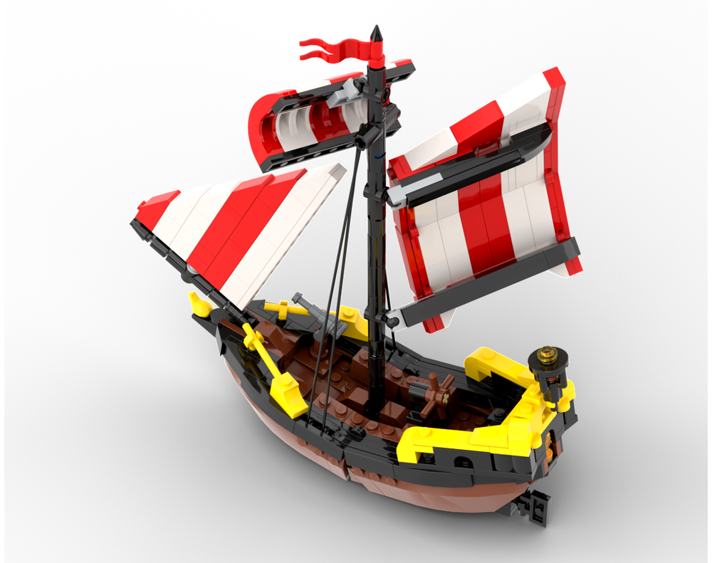 LEGO MOC-240558 Castaway Cutter by TomSkippy | Rebrickable - Build with ...