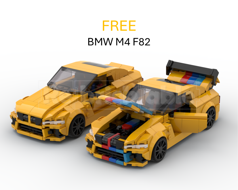 LEGO MOC-240569 FREE BMW M4 F82 by mp_mocs | Rebrickable - Build with LEGO