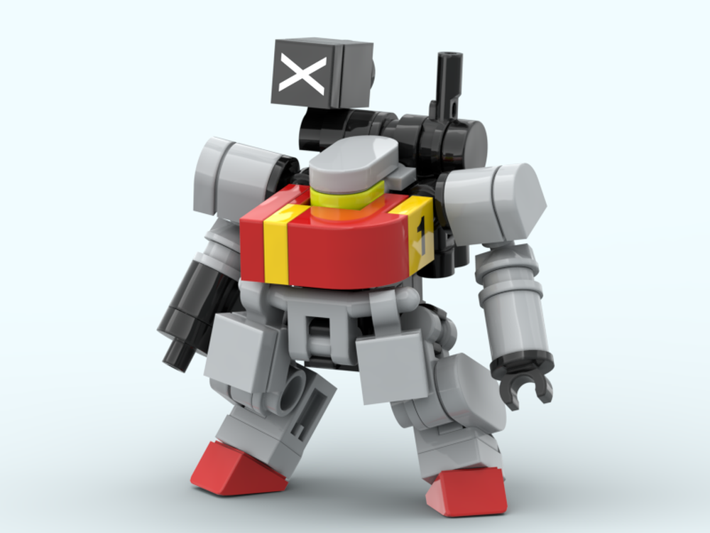 LEGO MOC-240570 Ecuyer Mobile Armor by skroberto | Rebrickable - Build ...