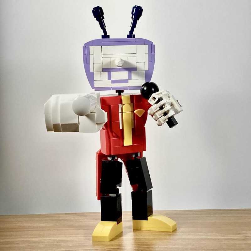 LEGO MOC Tenna (Deltarune) by Arty_Builds | Rebrickable - Build with LEGO
