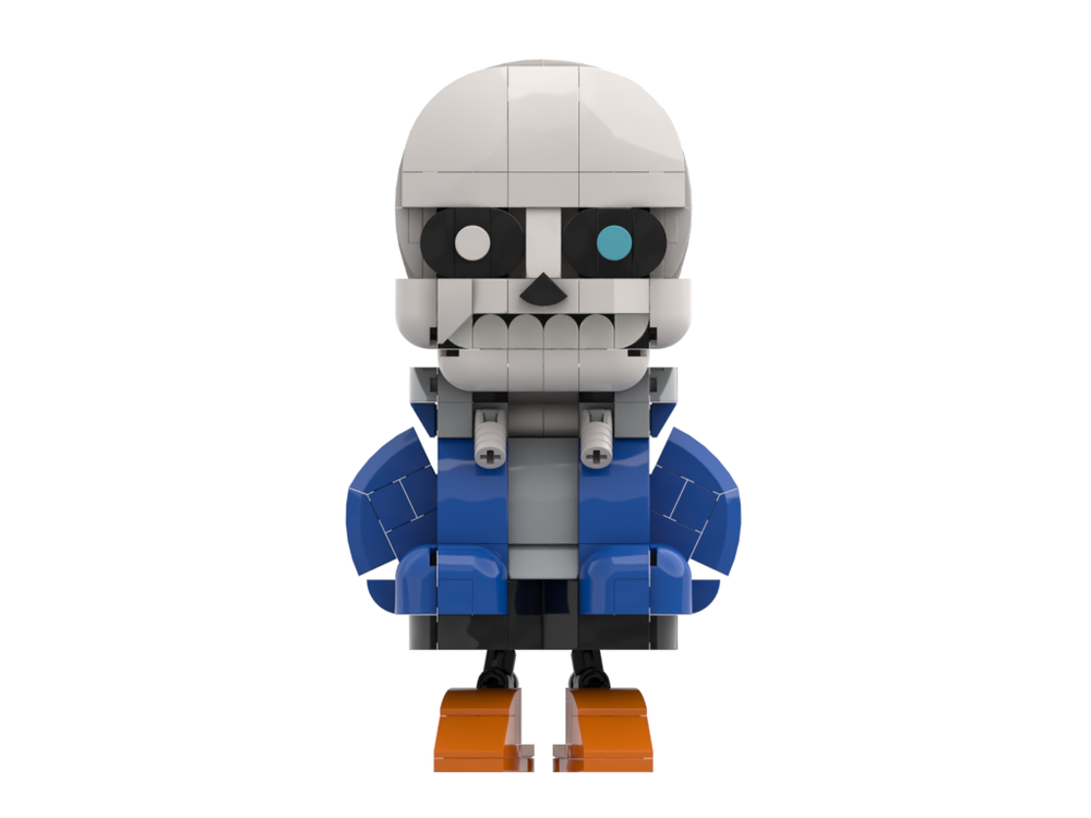 LEGO MOC Undertale Sans by caratea | Rebrickable - Build with LEGO