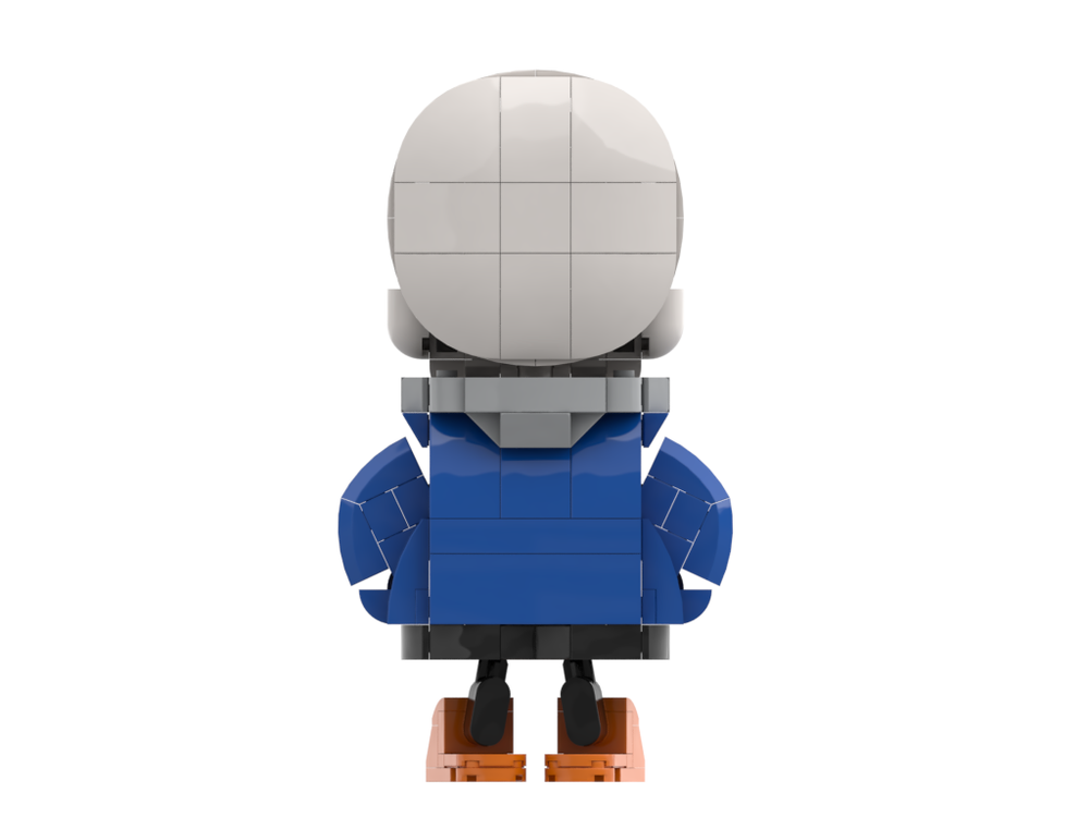 LEGO MOC Undertale Sans by caratea | Rebrickable - Build with LEGO