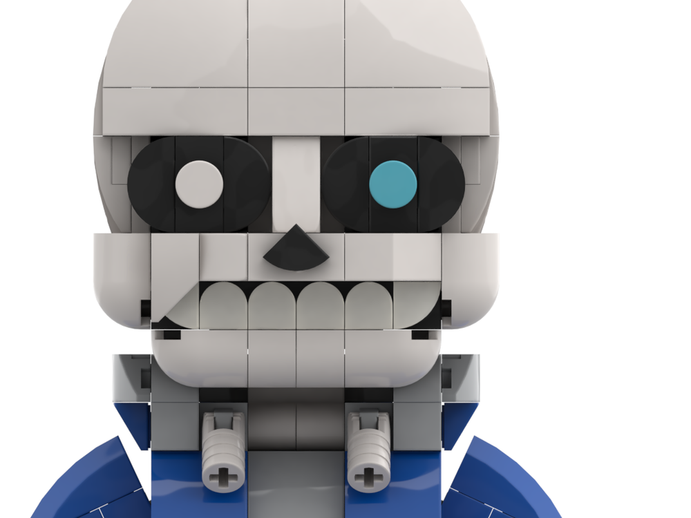 LEGO MOC Undertale Sans by caratea | Rebrickable - Build with LEGO