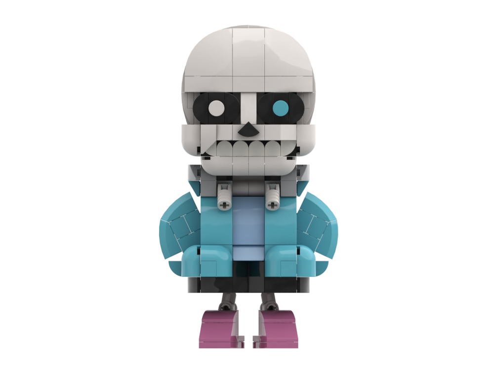 LEGO MOC Undertale Sans by caratea | Rebrickable - Build with LEGO