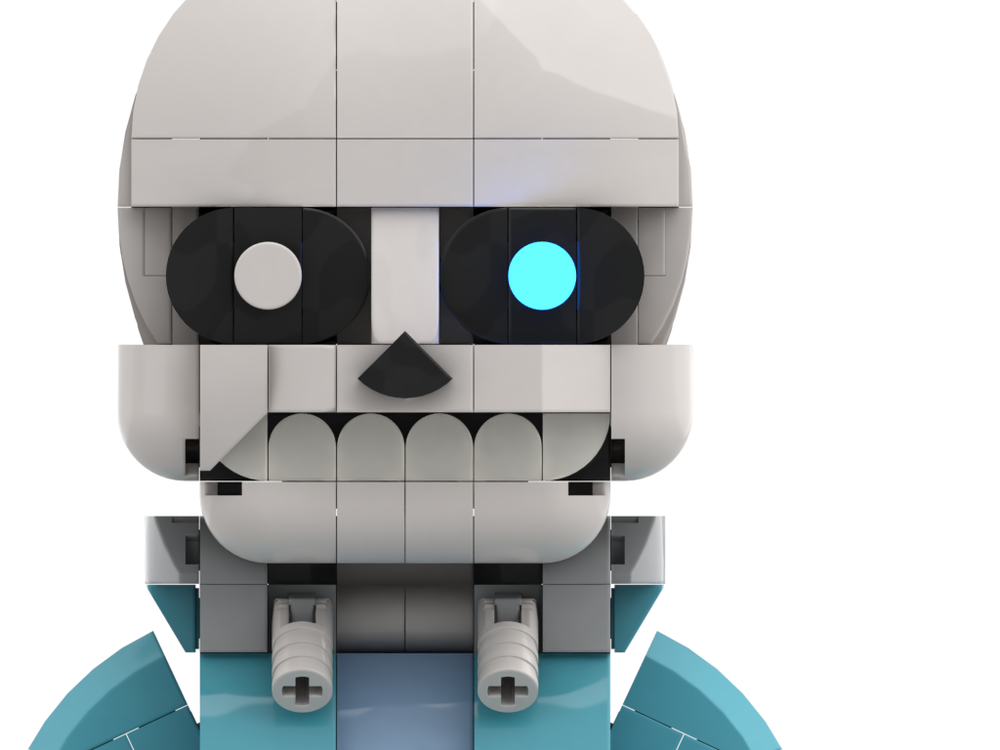 LEGO MOC Undertale Sans by caratea | Rebrickable - Build with LEGO