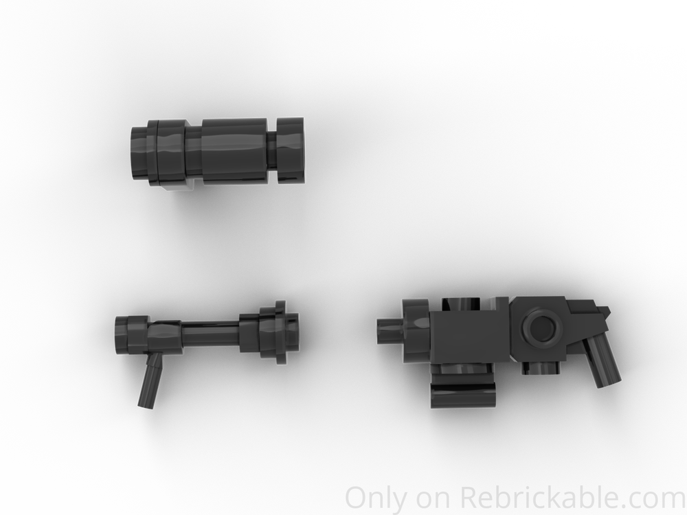 LEGO MOC Delta Squad's Arsenal: DC-17m Interchangeable Weapon System by ...