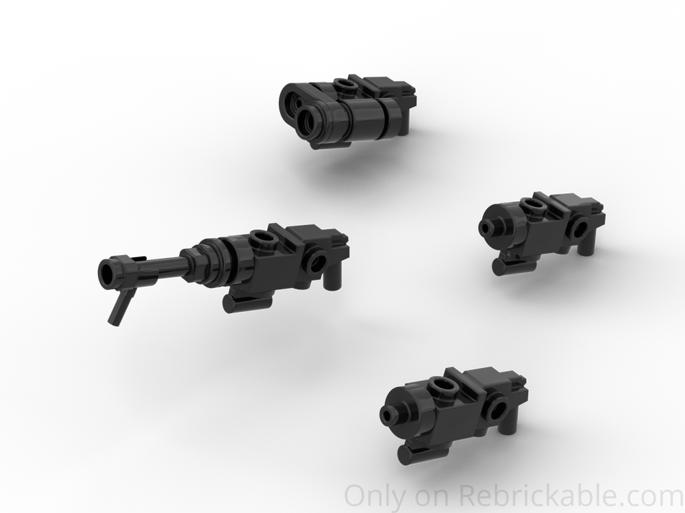 LEGO MOC Delta Squad's Arsenal: DC-17m Interchangeable Weapon System by ...