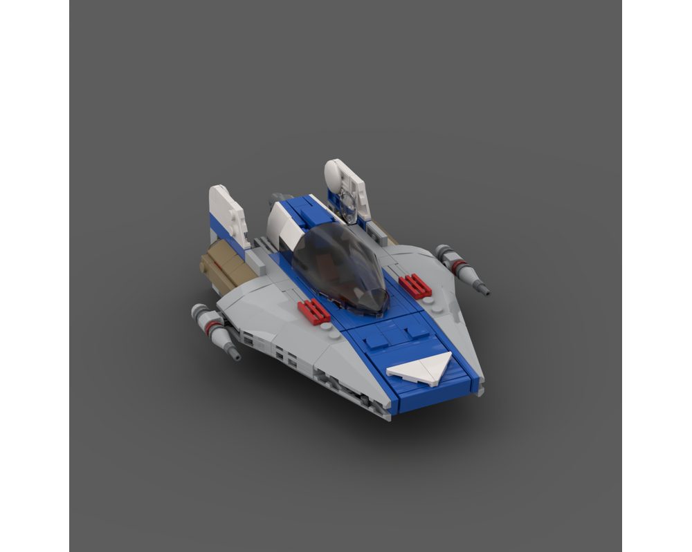 LEGO MOC R22 A wing Rebel Phoenix Squadron Starfighter by Brick Horizon ...