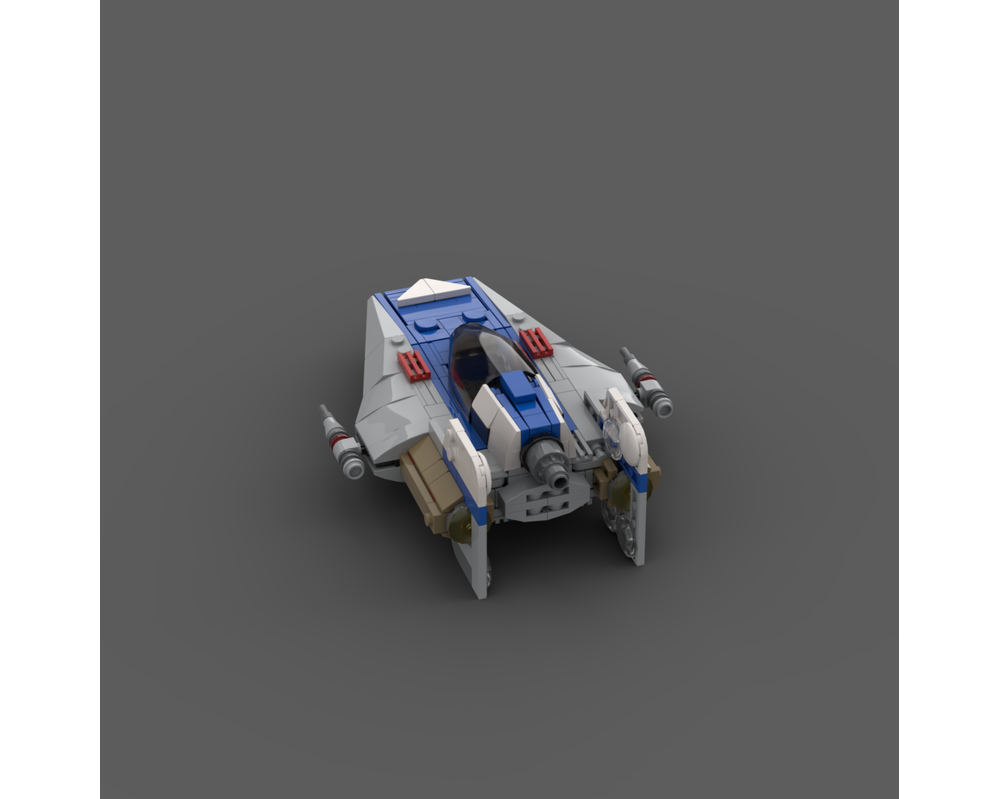 LEGO MOC R22 A wing Rebel Phoenix Squadron Starfighter by Brick Horizon ...