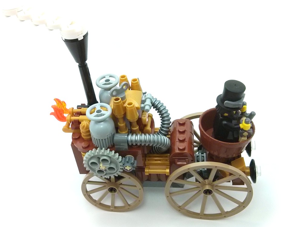 LEGO MOC Oliver's Marvellous Self-moving Carriage by msx | Rebrickable ...