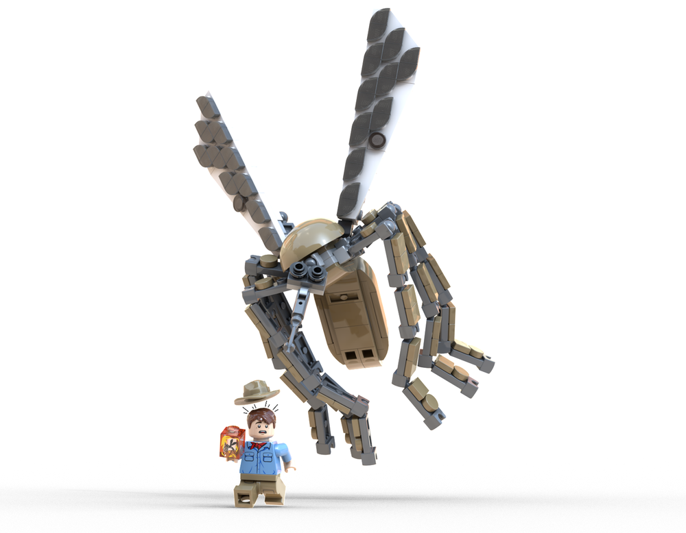 LEGO MOC Upscaled Mosquito by BorrisTheBricker | Rebrickable - Build ...