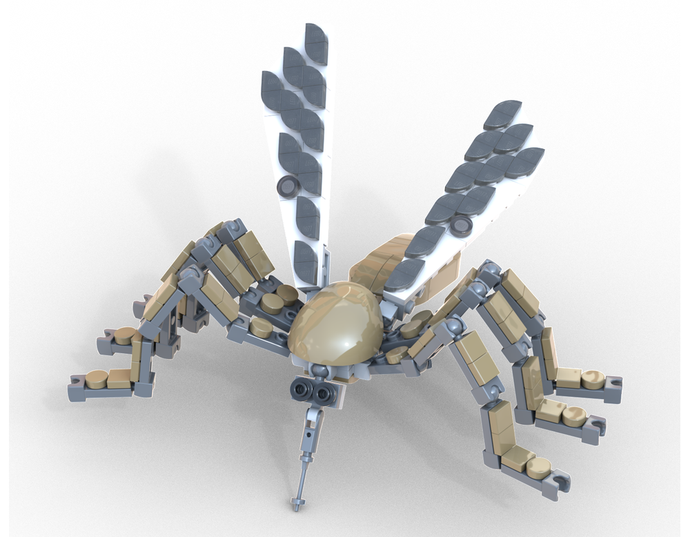 LEGO MOC Upscaled Mosquito by BorrisTheBricker | Rebrickable - Build ...